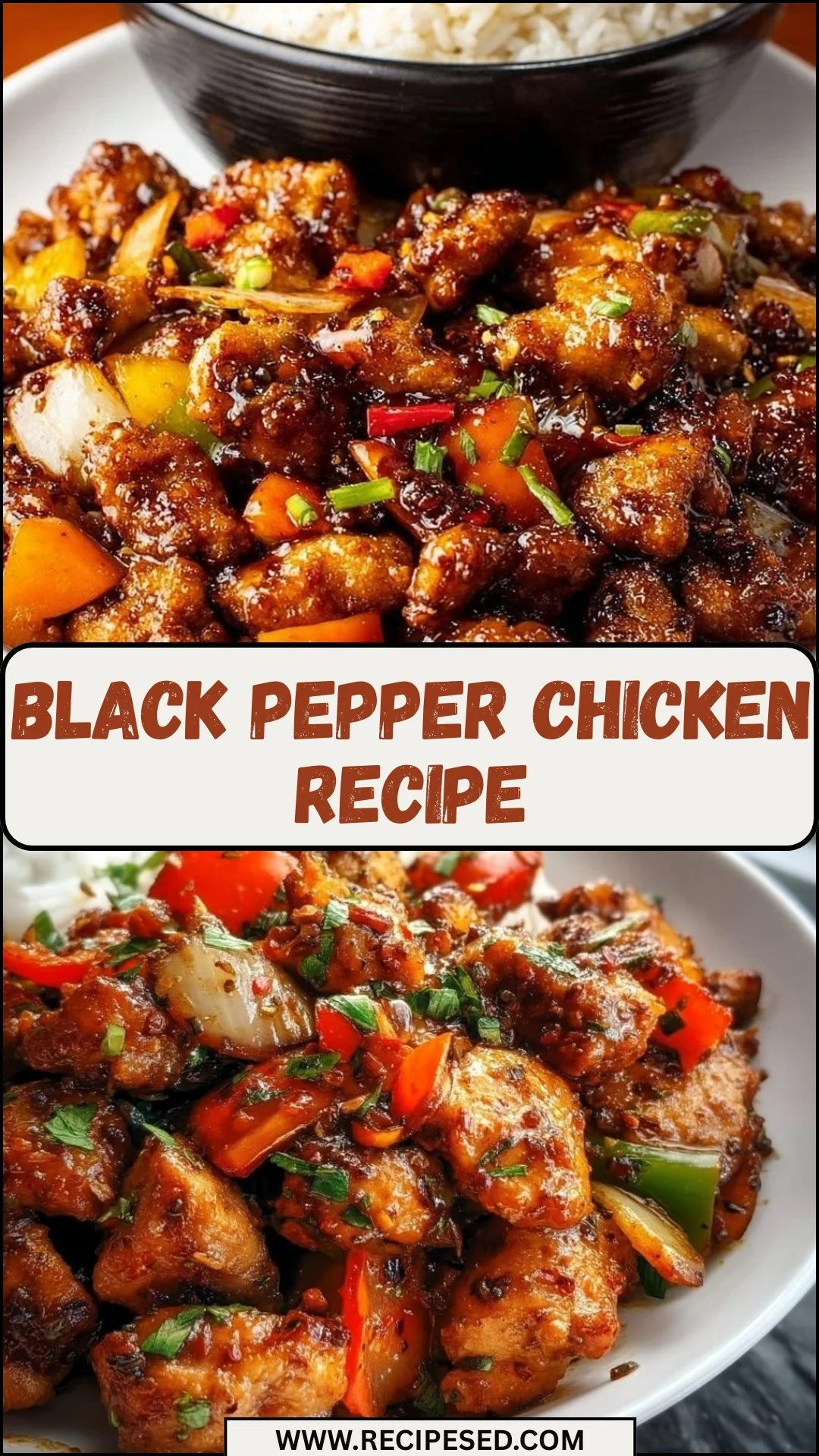 Black Pepper Chicken